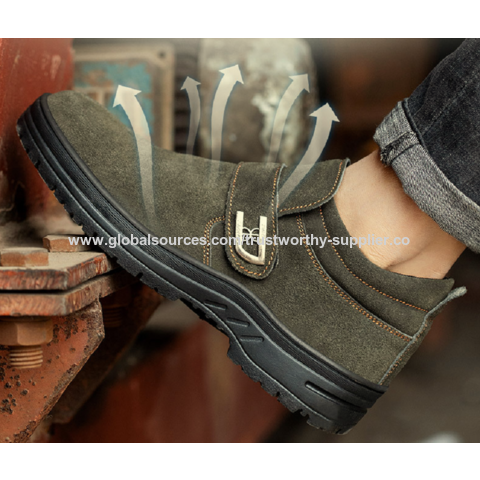 Buy Wholesale China Safety Steel Toe Labor Summer Breathable Protective ...