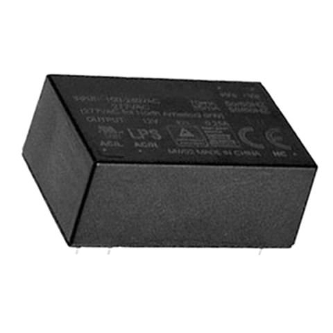 24V 3W Miniature Size, PCB Mounting Type, AC to DC converter, UL & TUV ...