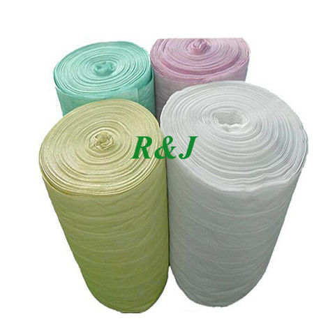 F8 pocket filter synthetic media filter rolls, synthetic fabric filter ...