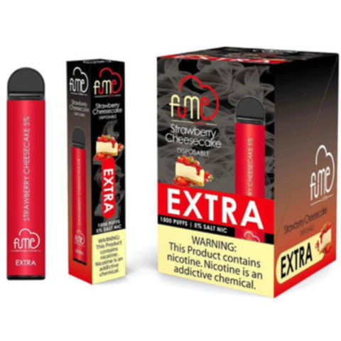 Fume Extra 1500 Puffs 5% Nic 850mAh Battery Disposable Electronic ...