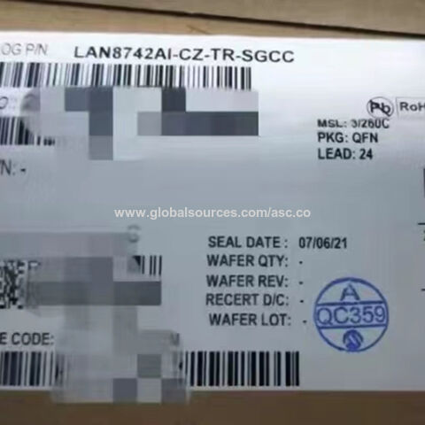Buy Wholesale China Lan8742a-cz-tr New Original Parts 1.6v ~ 3.6v ...