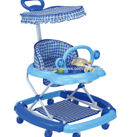 2021 Newborn baby walker multi function rocking horse portable baby ...