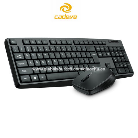 2.4ghz Wireless Keyboard Mouse Combo For Pc Laptop And Windows - Buy ...