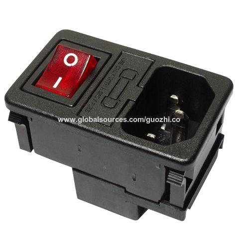 Buy Wholesale China C Power Socket With Switch & Fuse Holder High ...