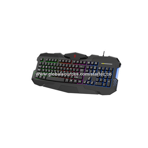 Dynamic RGB Lighting Membrane Gaming Keyboard ST-8001165, Membrane ...