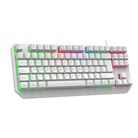 Dynamic RGB Lighting Membrane Gaming Keyboard ST-8120W, Membrane ...