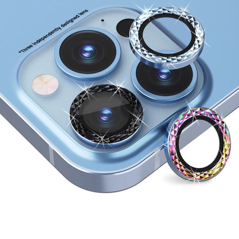 Diamond lines phone camera lense protector film HD scratch-proof lens ...
