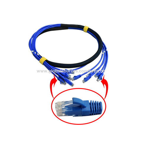 UTP CAT6A Patch Cord Pre-Terminated Trunk Cable GHMT, CAT6A Trunk cable ...