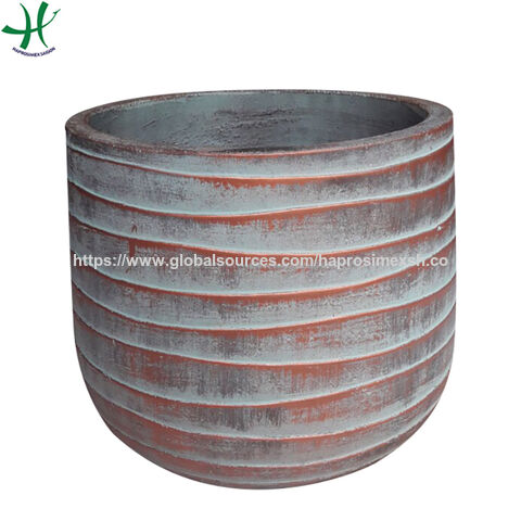 Buy Wholesale Vietnam Modern Ceramic Embossed Decorative Planter Flower ...