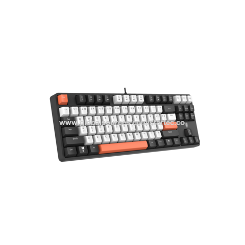 87Keys TKL Mechanical Keyboard with Embedded Keycaps, RGB mechanical ...