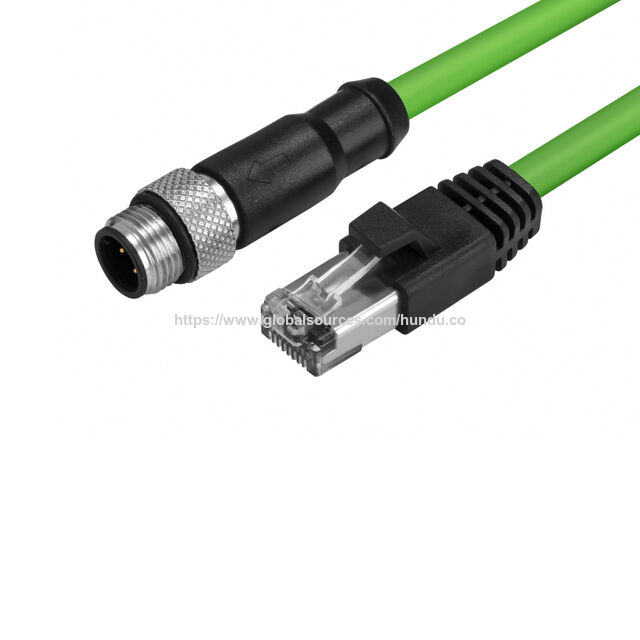 Buy Wholesale China Rj45 To M12 X Code 8p Pur Industrial Ethernet ...
