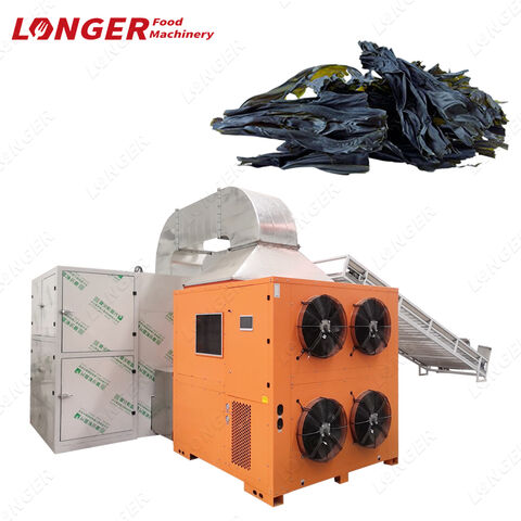 Industrial Meah Belt Dryer Seaweed Drying Machine, kelp drying machine ...