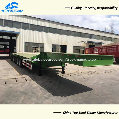 Buy Wholesale China 120 Tons 3 Lines 6 Axles Lowbed Semi Trailer & 120 ...