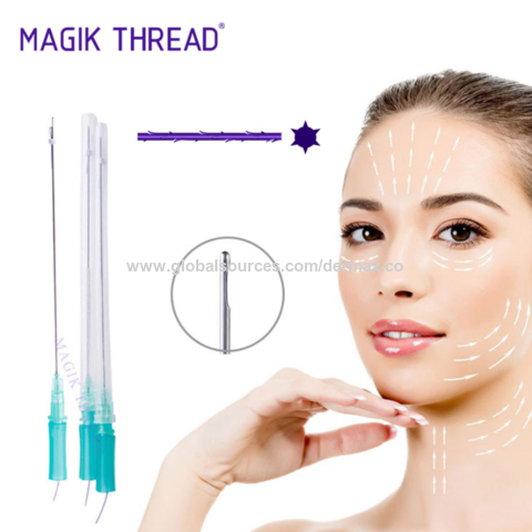 Magik threadlift COG 6d W blunt manufacture cara cost threaded face ...