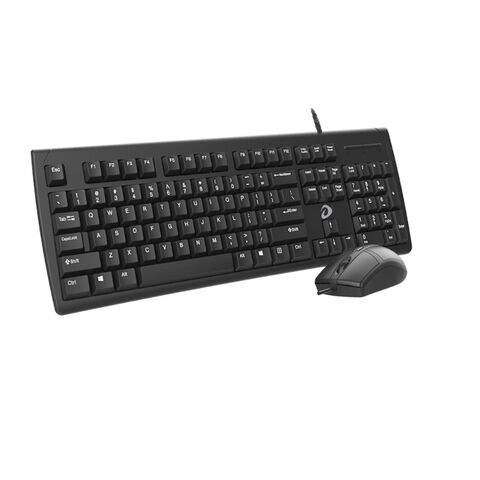 Wired membrane office/business combo mouse keyboard for computer/PC ...