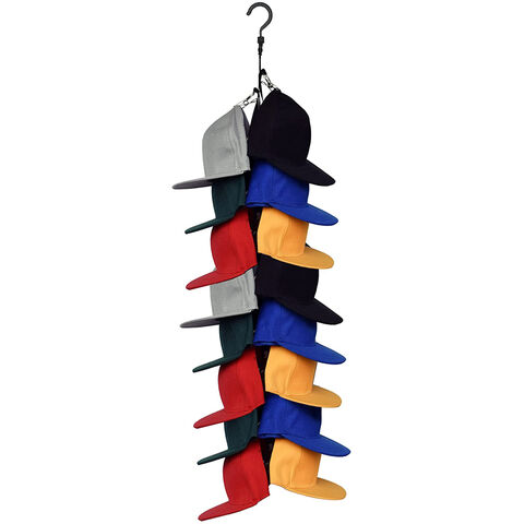 Closet Cap Racks Closet Hanging Cap Keeper Hats Holders Closet Hook ...
