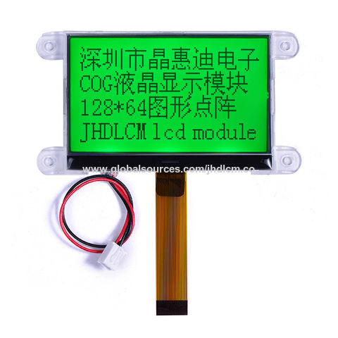 LCD module replacement display module JHD12864-G45IBSGD-Y, LCD Module ...