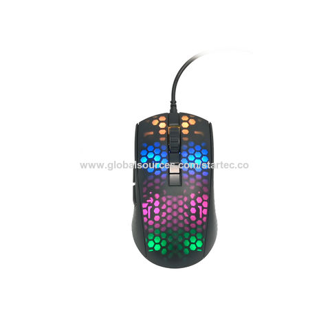Gaming Mouse RGB Light Honeycomb Shell Rocc at Similar style ST-GM390 ...