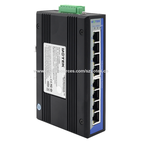 Buy Wholesale China Uotek 10/100m 8-port Unmanaged Industrial Ethernet ...