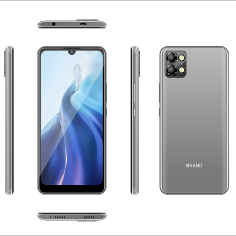 OEM Android11 4G Cell Phone with 6.088inch SC9863 Android 11 HD 3+32GB ...