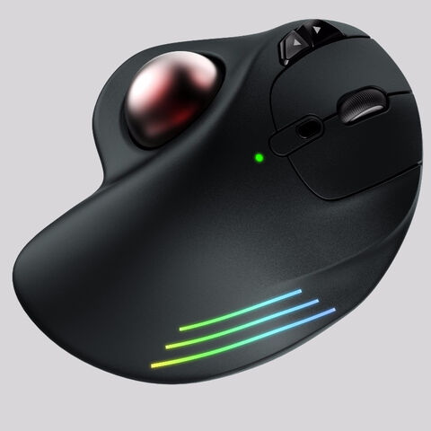 Buy Wholesale China Wireless Trackball Mouse, Rechargeable Ergonomic ...