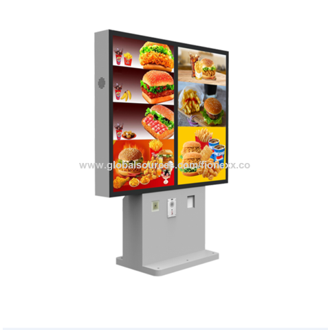 Buy Wholesale China 55inch Outdoor Lcd Digital Self-service Drive-thru ...