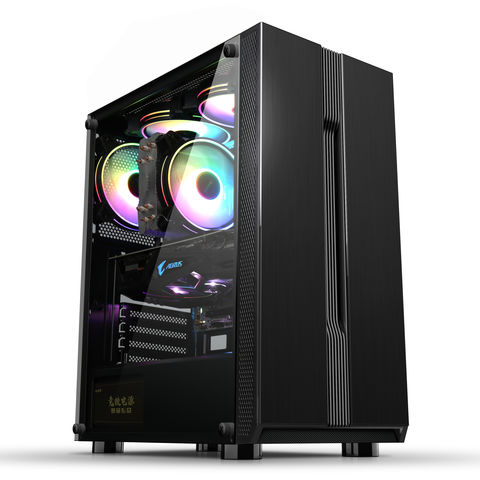 SAMA hot selling atx case ABS plastic computer case fast transmission ...