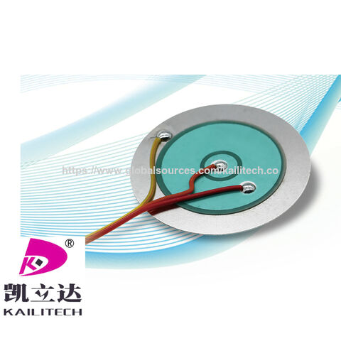 Buy Wholesale China Kd 34.5mm Piezo Buzzer Element, Lead Wire, Self ...