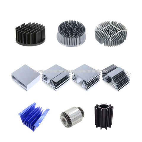 Aluminum PC computer heatsink deep cools CPU extrusion profiles ...