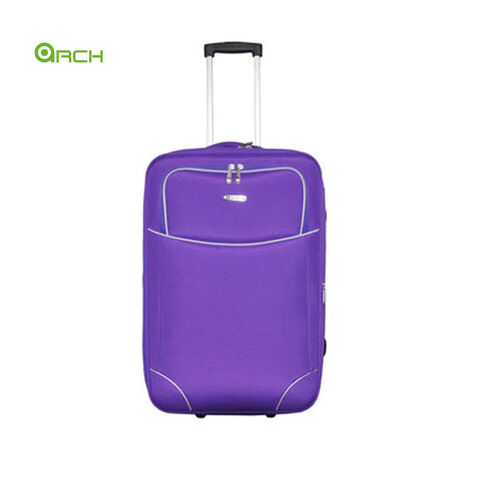 600d Polyester Trolley Case, One Front Pocket, Skate Wheels, 20" 24" 28 ...