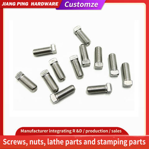 Screw Square Hole Screw Stainless Steel Square Screw Square Bolt Screw ...
