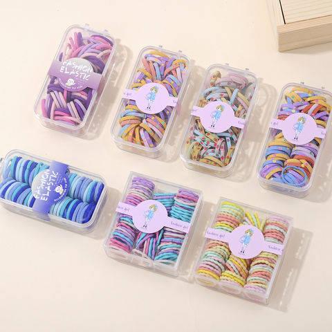 Star/strawberry/apple Print Rubber Band, Wavy Rubber Band,100 Pack In ...