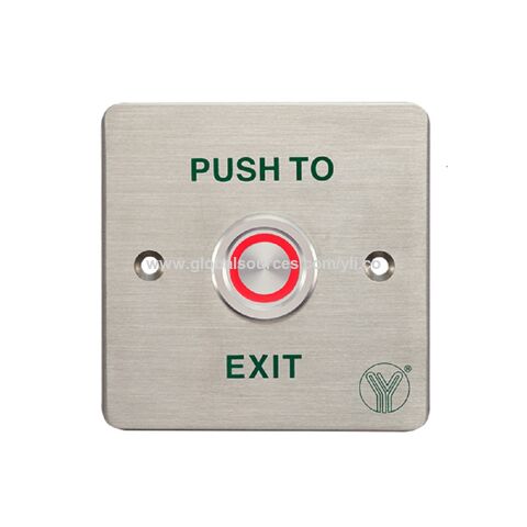 Buy Wholesale China Touch Exit Button(stainless),tsk -832c(led) & Touch ...