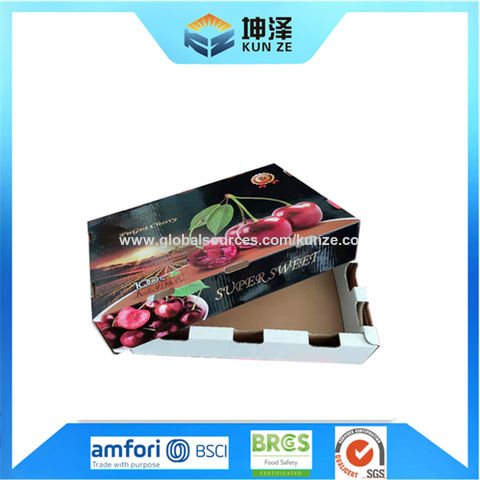 Buy Wholesale China Top Offset Printing Fruit Corrugated Boxes Fresh ...