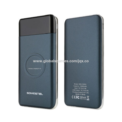 Buy Wholesale China 10000mah Wireless Power Bank Smart Phone Power Bank ...
