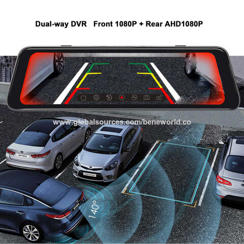 Buy Wholesale China Smart Car Camera 9.66 Inch Full Screen Dvr Recorder ...