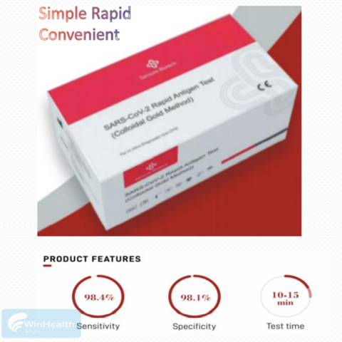 Buy Wholesale China Rapid Antigen Test Kit With Colloidal Gold Method ...