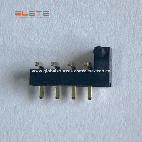 2.54mm Pitch Connector 4pin Right Angle Male Header - Buy China ...