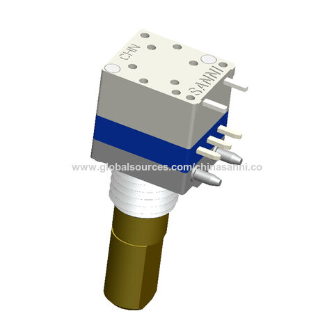 Buy Wholesale China Rotary Potentiometer 8mm Metal Shaft Sealed ...