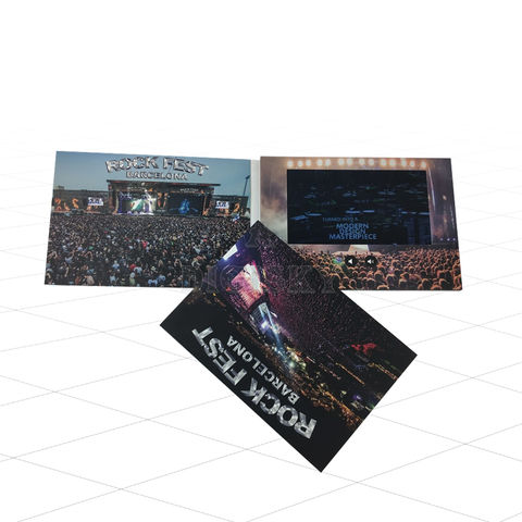 Buy Wholesale China 7inch Video Brochure Cards , Customized Lcd Screen ...