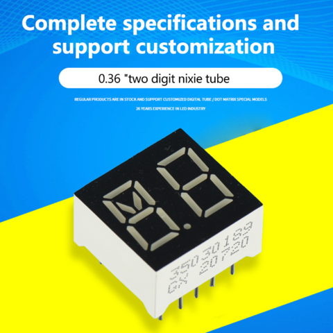 Buy Wholesale China 0.36 Inch 2-digit Digital Tube, Square Common Yin ...