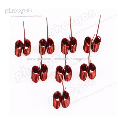 Flat Copper Wire Chock Coil, Power Inductor Insulated Flat Inductive ...
