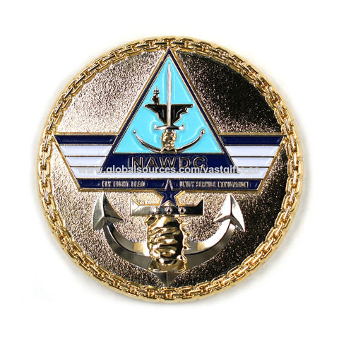 Buy Wholesale China Custom Military Usn Challenge Coins, Personalised ...