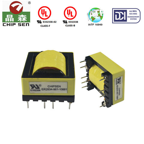 ER35/ERL/EER/ High frequency transformer 500w ferrite core Horizontal ...