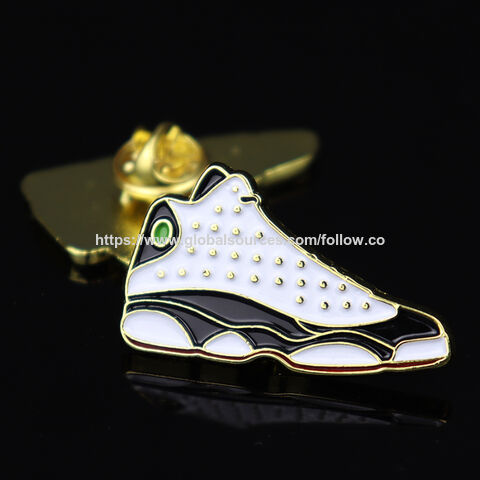 Sneakers Lapel Pin Enamel Badge Sport Shoes - China Wholesale Badge $0. ...