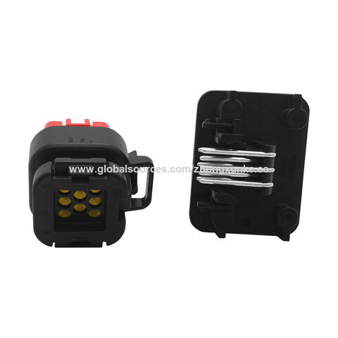 Large Quantity, Superior 8-hole Plug 776286-1 Connector Solder Plate, 8 ...