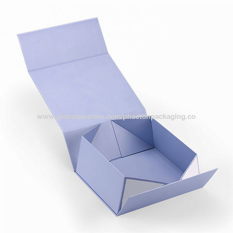 Buy Wholesale China Custom Flat Fold Folding Cardboard Gift Boxes Paper ...