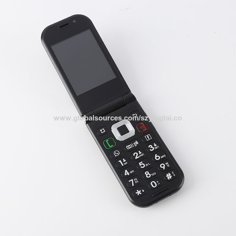 Android 8.1 button phone 1500 mAh 2.8 inch LCD touch screen 4G flip ...