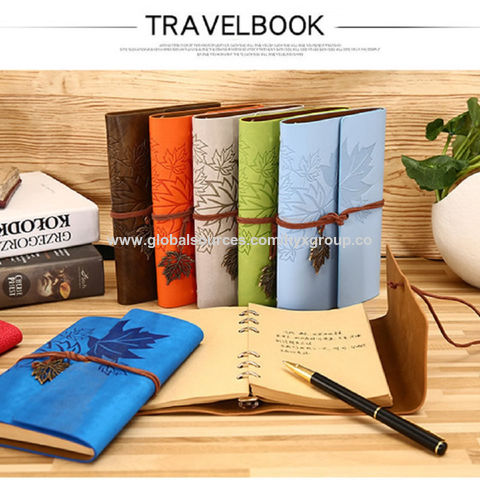 Buy Wholesale China A7/a6/a5 Travelers Vintage Notebook Pu Leather ...