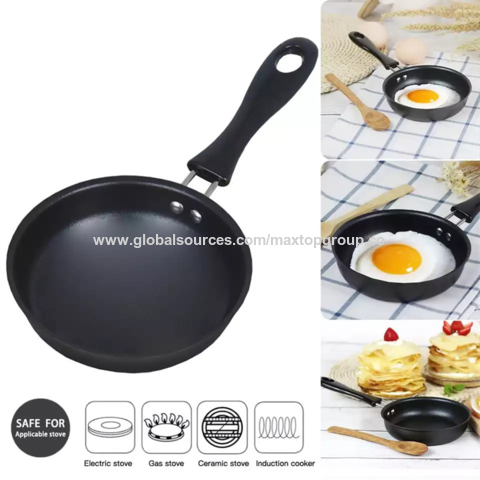 Kitchen Cookware Stainless Steel Wok Skillet Pan Non-Stick Frying Pan ...